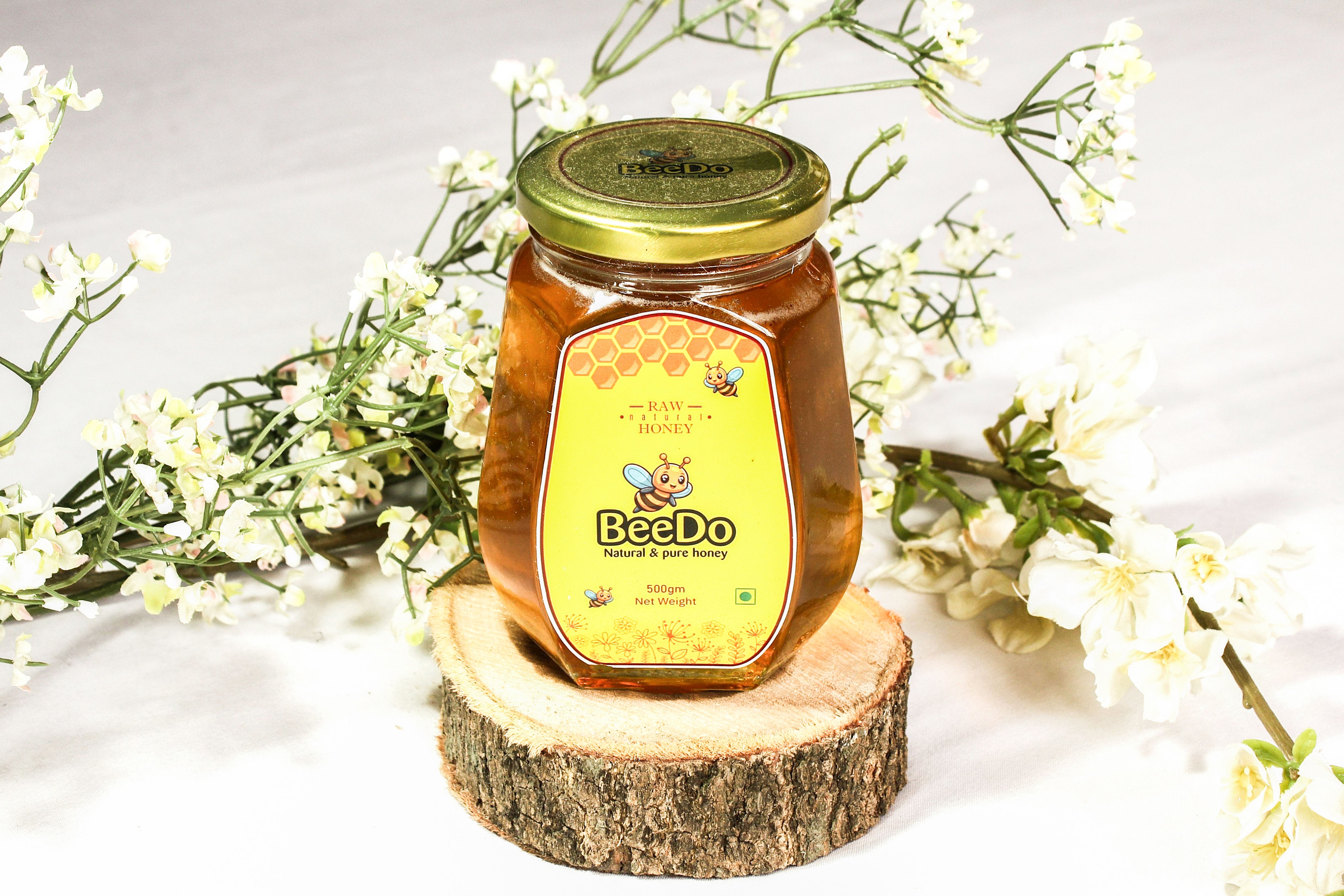 BeeDo Natural and Pure Honey - 500g – Honey & More
