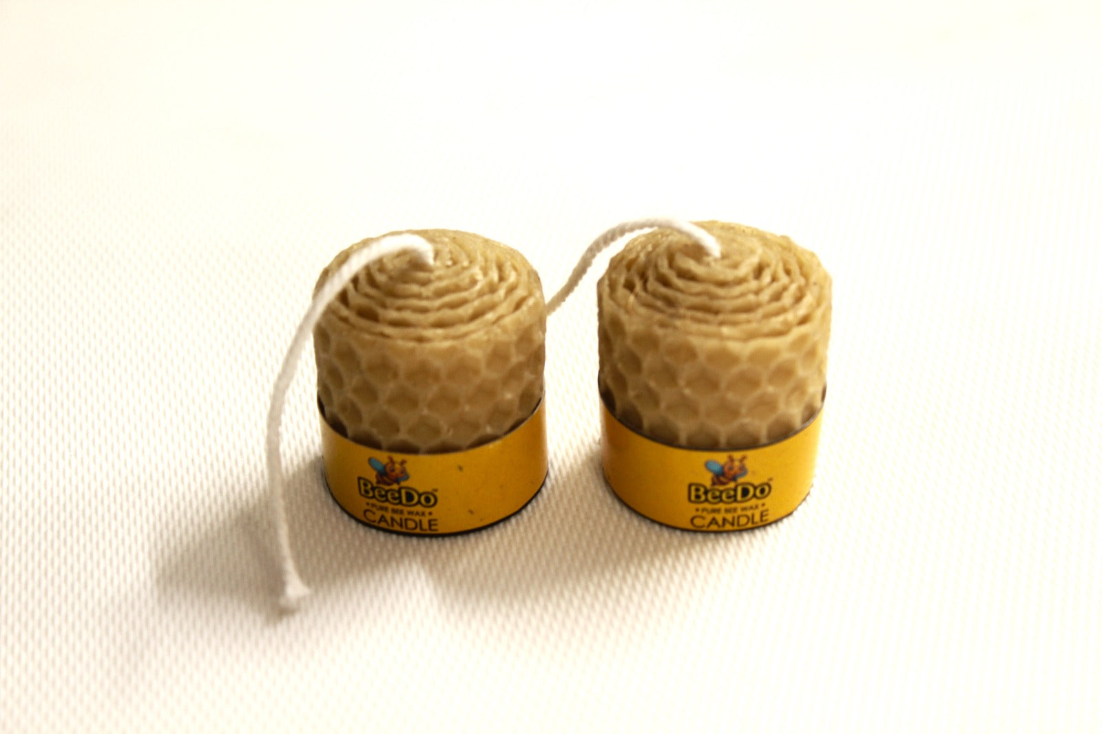 BeeDo 100% Pure Beeswax Handmade Pillar Candles (Small) – Honey & More